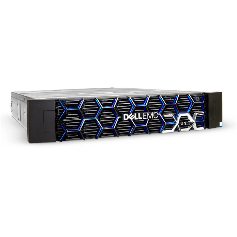 2 Intel CPUs Unity XT 380 Dell Storage Hybrid Flash Array 128 GB 2 Intel CPUs Unity XT 380 Dell Storage Hybrid Flash Array 128 GB